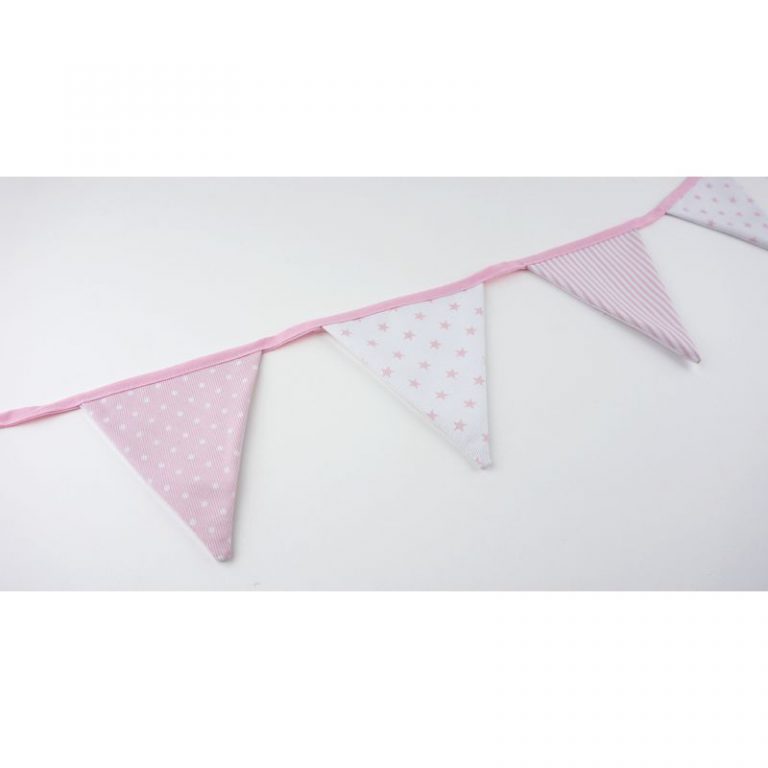 Banderines Handmade sin personalizar Rosa :: mil y una puntadas